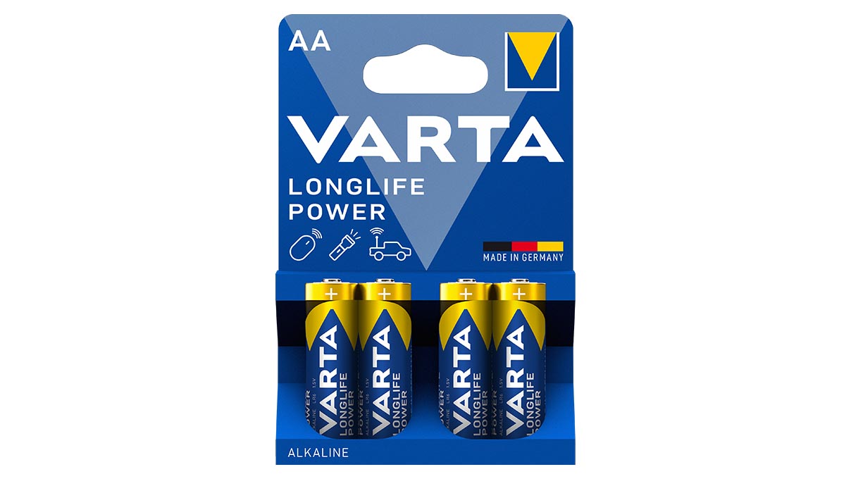 Varta LR6 Alkaline Longlife Power Batterie | 4906VB4