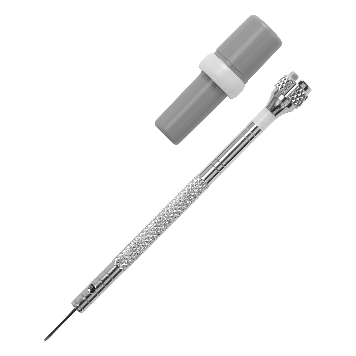 Basic Schraubendreher, Schlitz, 0,6 mm, V-Schliff, weiß, 4 ...